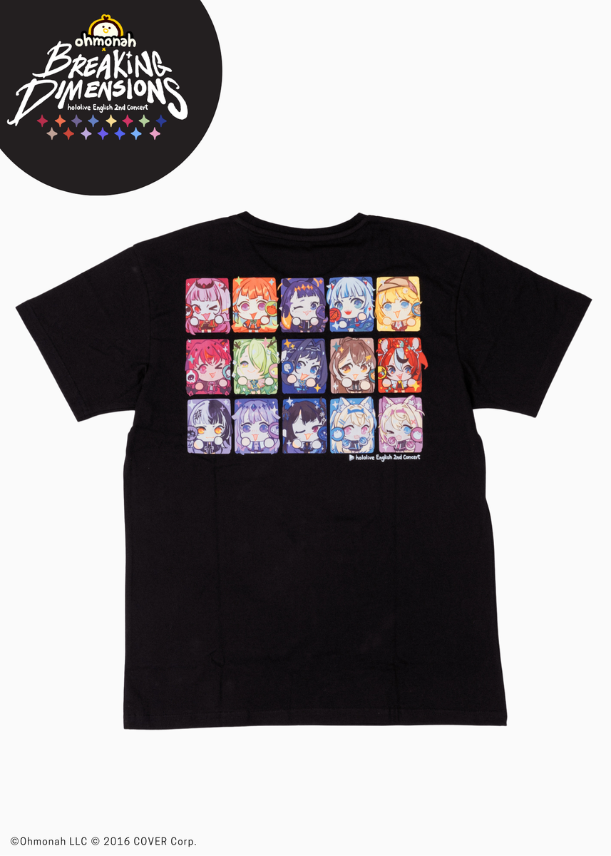 Breaking Dimensions- hololive English 2nd Concert - Shirt – ohmonah