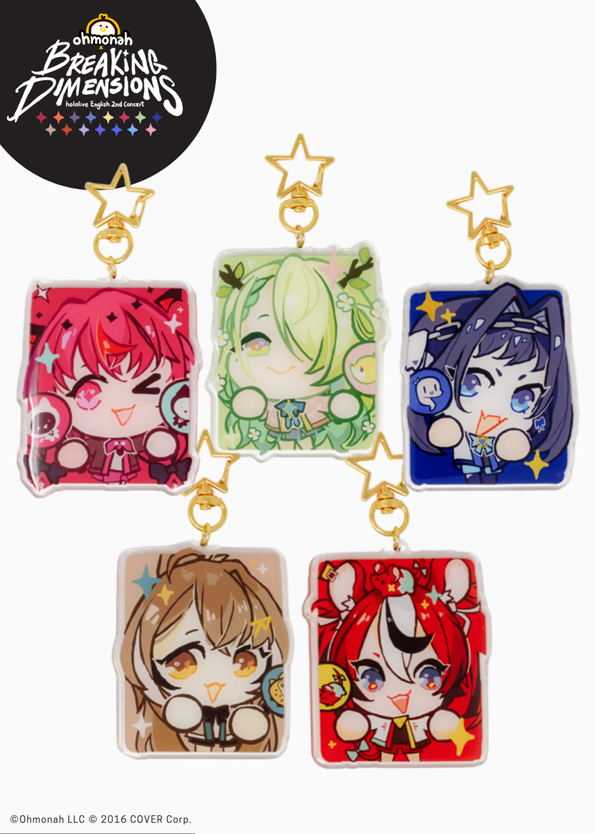 Breaking Dimensions- holoEN 2nd Concert -Promise- Acrylic Keychain ...