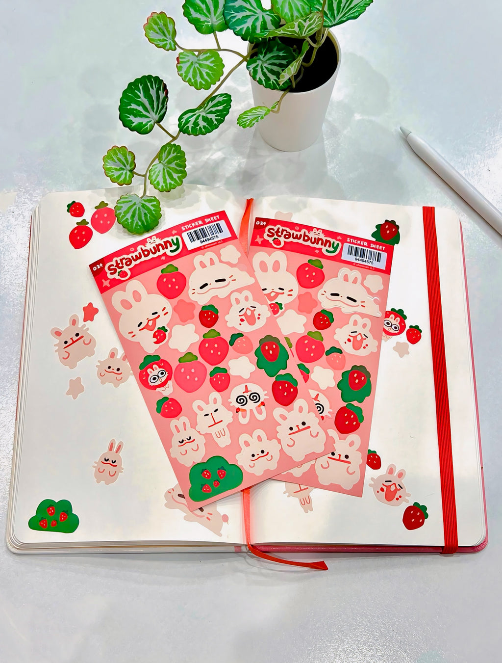 BUNNY sticker sheet – ohmonah