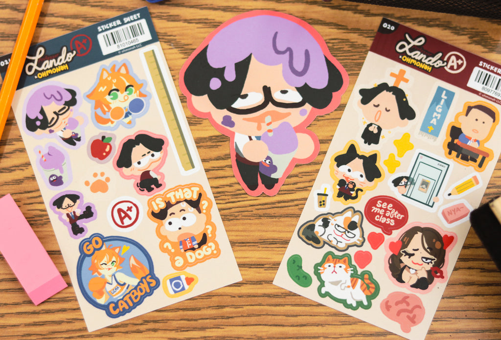 Professor Lando x OHMONAH - SHAKE - sticker – ohmonah