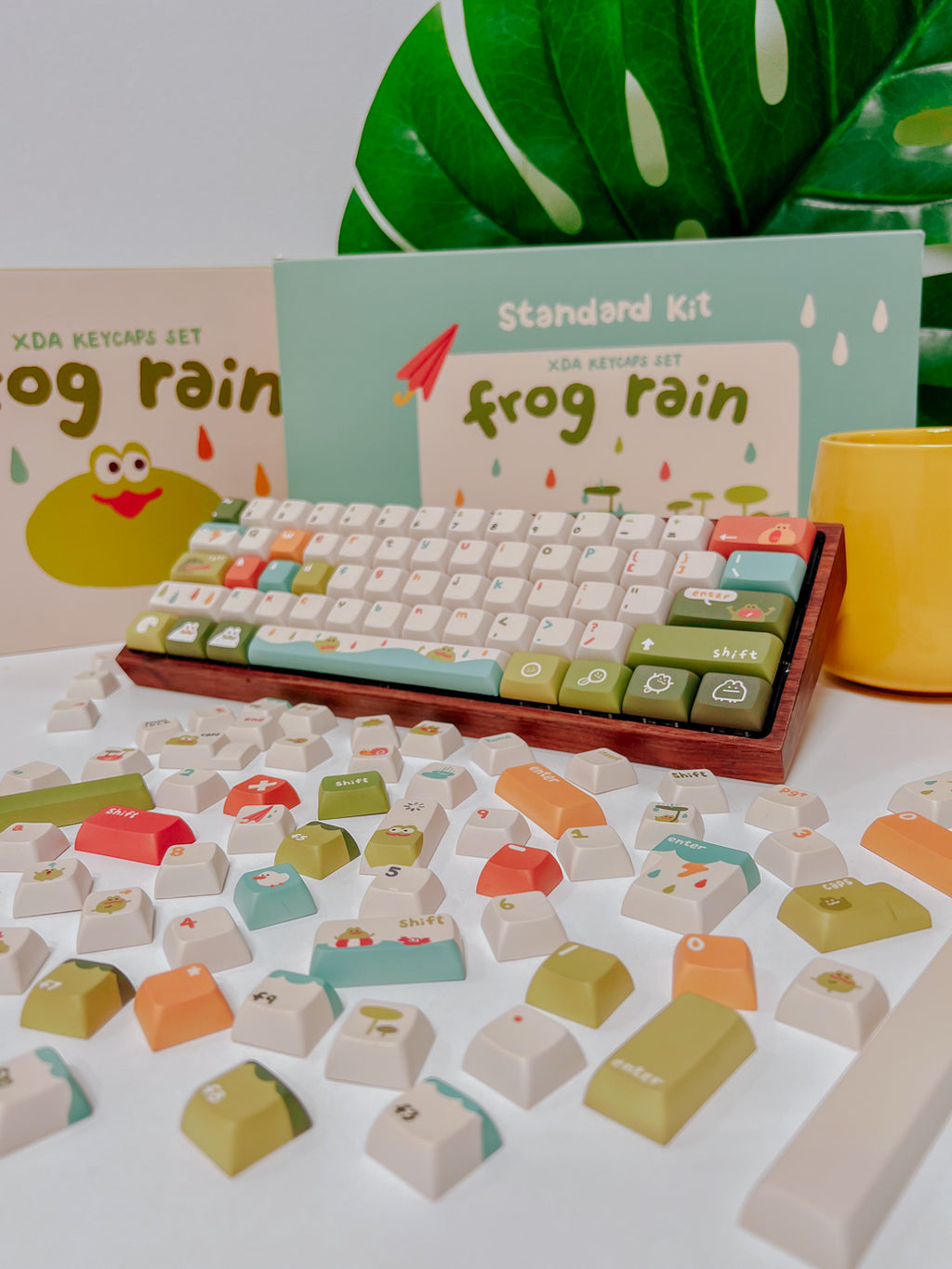 FROG RAIN [XDA] keycaps – ohmonah