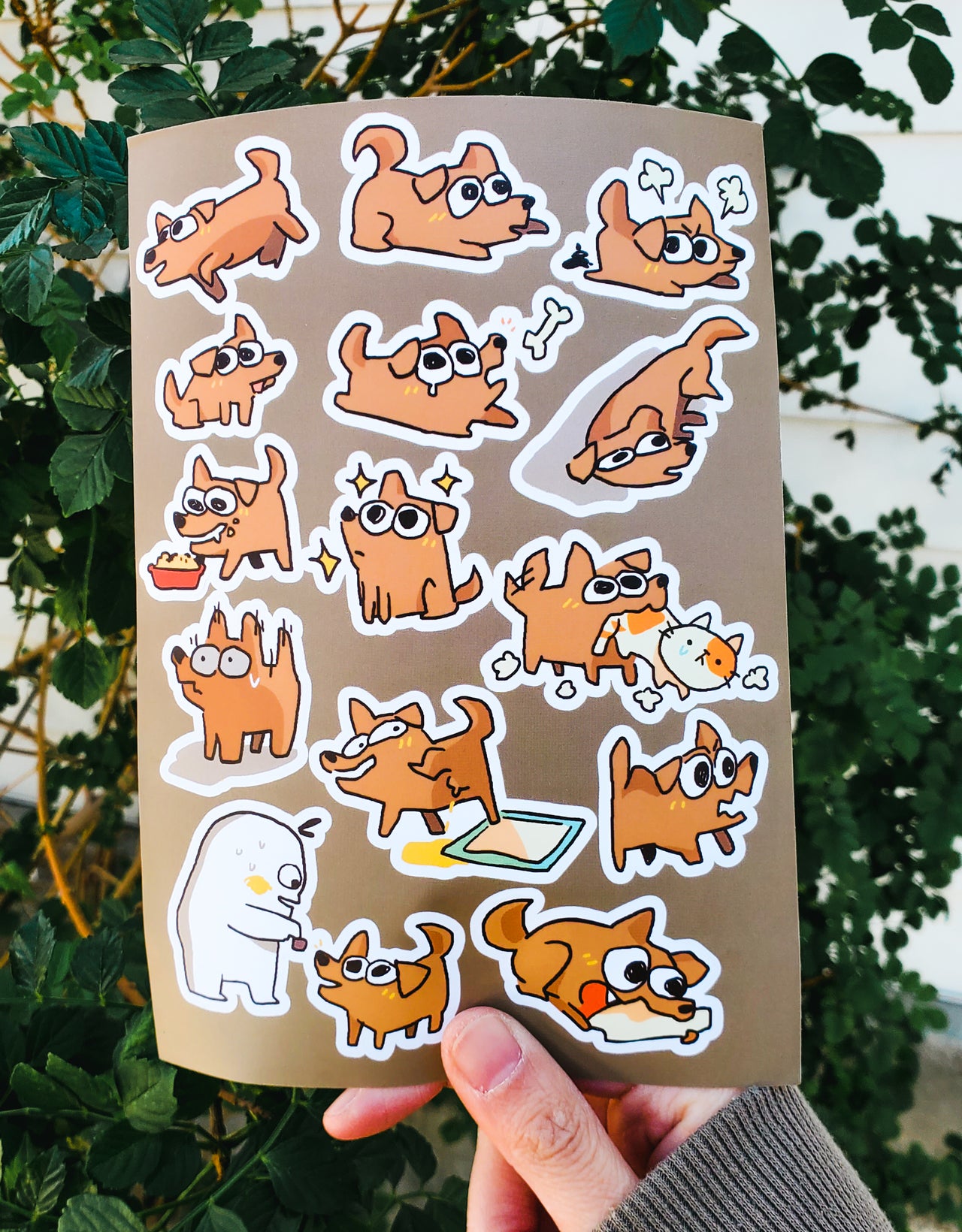 DOOBOO sticker sheet – ohmonah