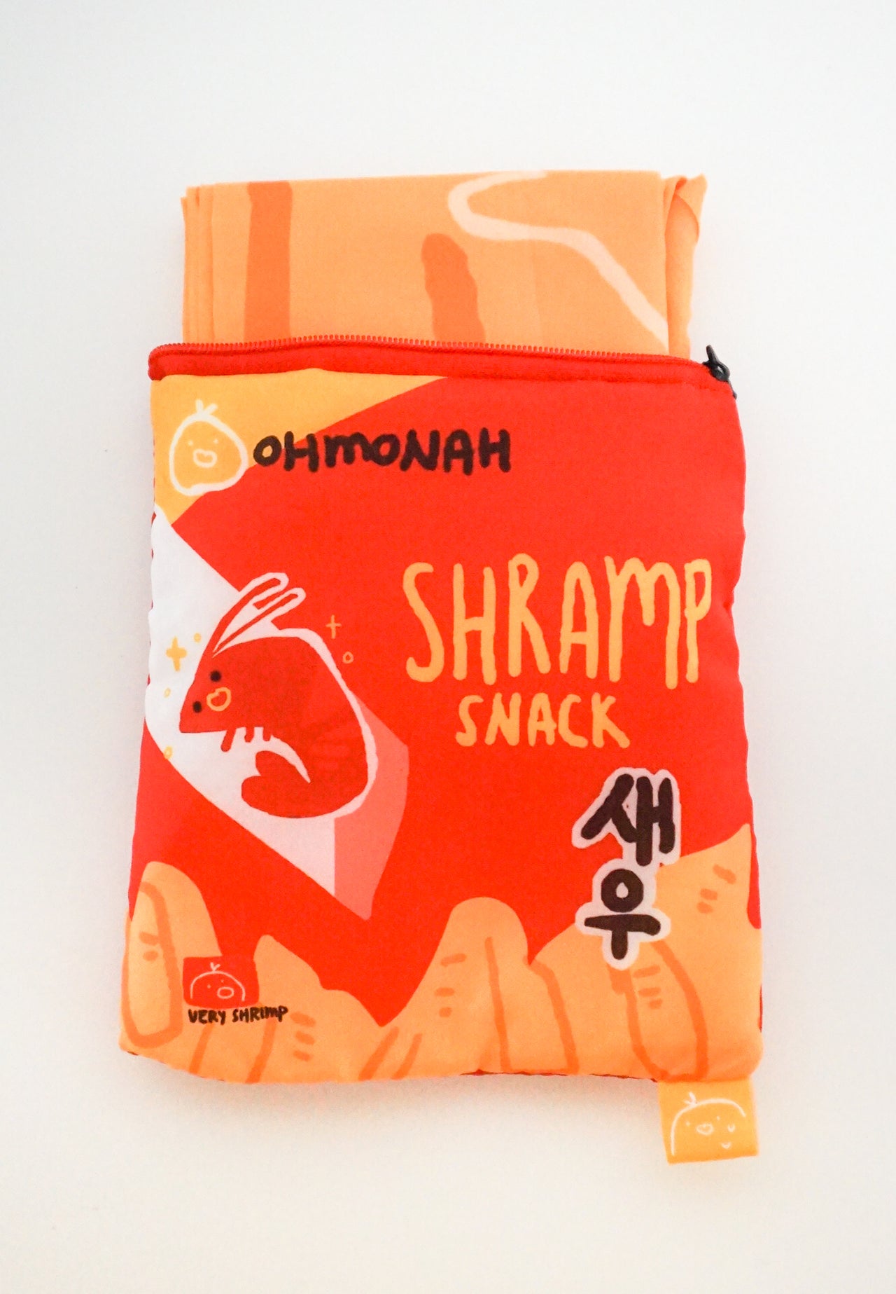 SHRIMP CRACKER reusable shopping bag – ohmonah